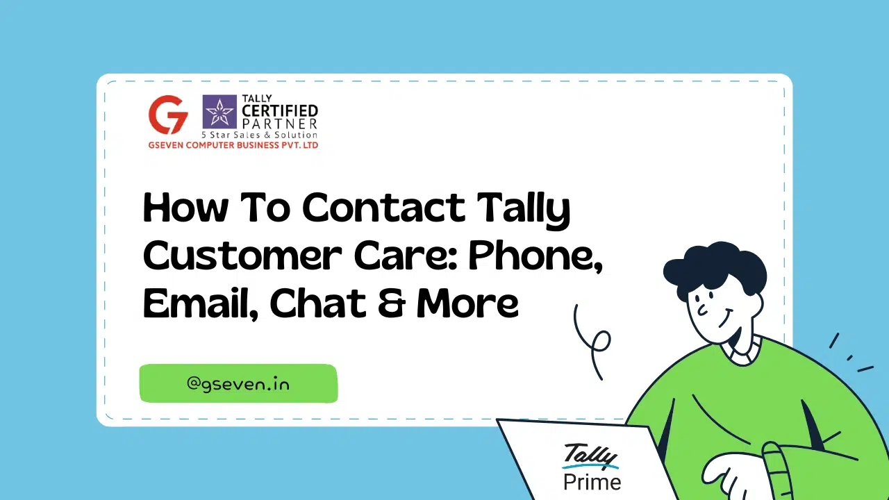 How To Contact Tally Customer Care