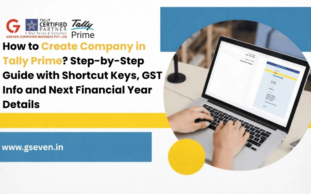 How to Create Company in Tally Prime?