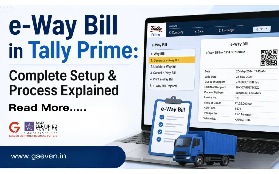 e-Way Bill in Tally Prime
